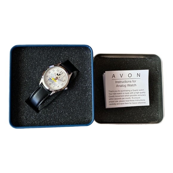 Avon | Accessories | Vintage 202 Avon Disney Analog Watch Celebrating ...